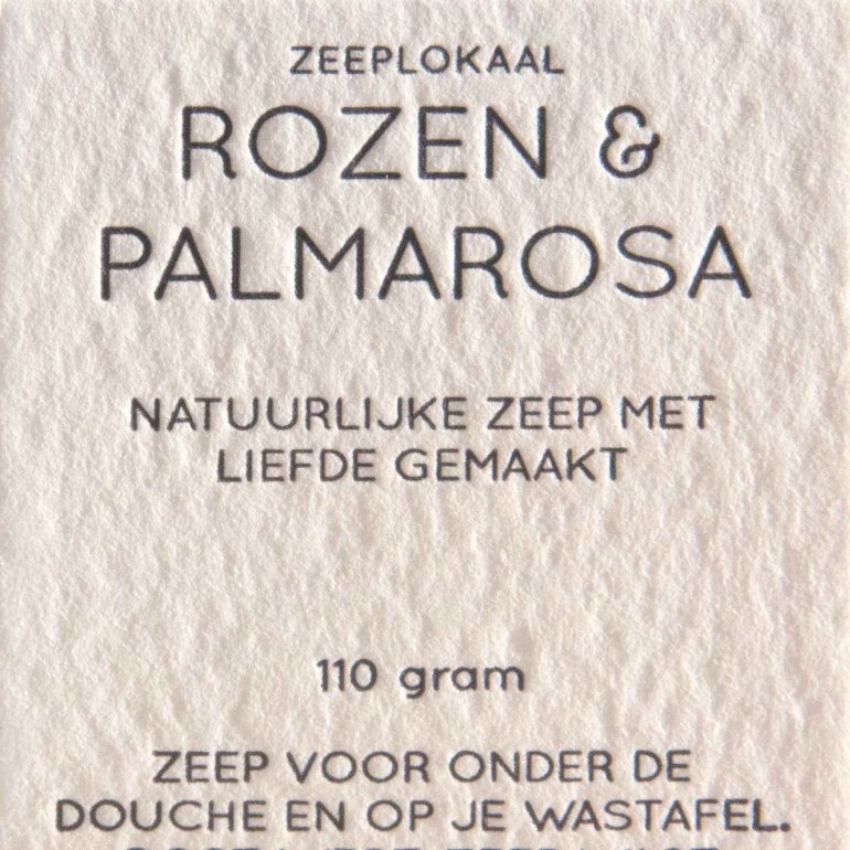 Zeep wikkel - Miss Letterpress